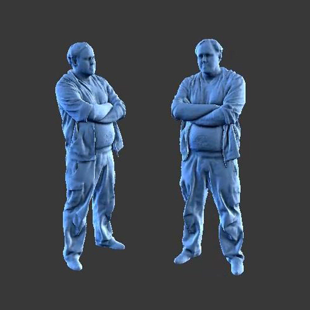 MAN A45 FIGURE DIORAMA free 3D model 3D printable | CGTrader