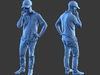 MAN A49 FIGURE DIORAMA 3D model 3D printable | CGTrader