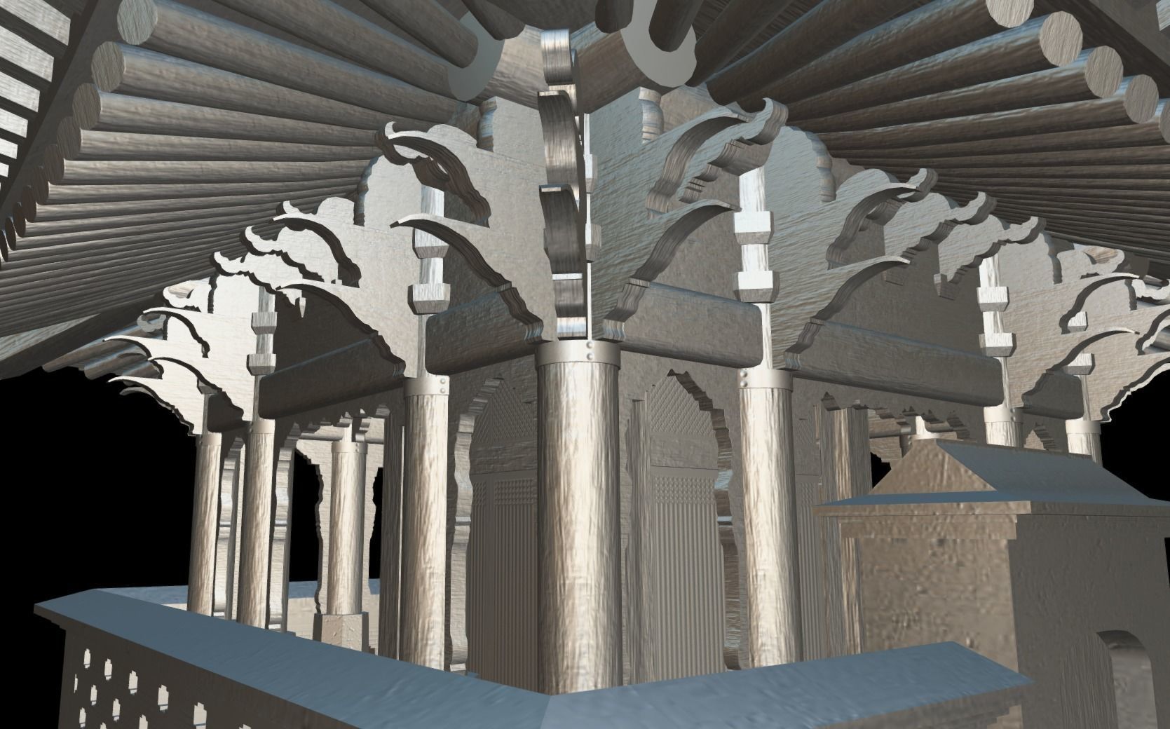 Korean Traditional Watchtower - Dongsipjagak 3D model | CGTrader