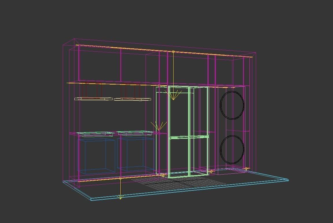 LG Kitchen showcase 3D model | CGTrader