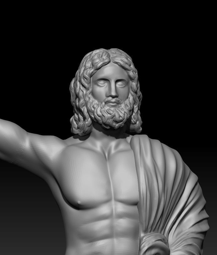Greek Gods and Goddesses - Zeus 3D print model 3D model 3D printable ...
