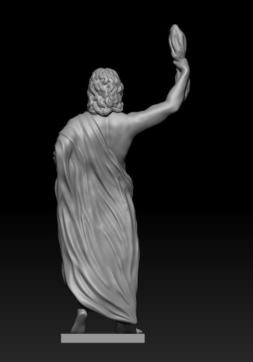 Greek Gods and Goddesses - Zeus 3D print model 3D model 3D printable ...