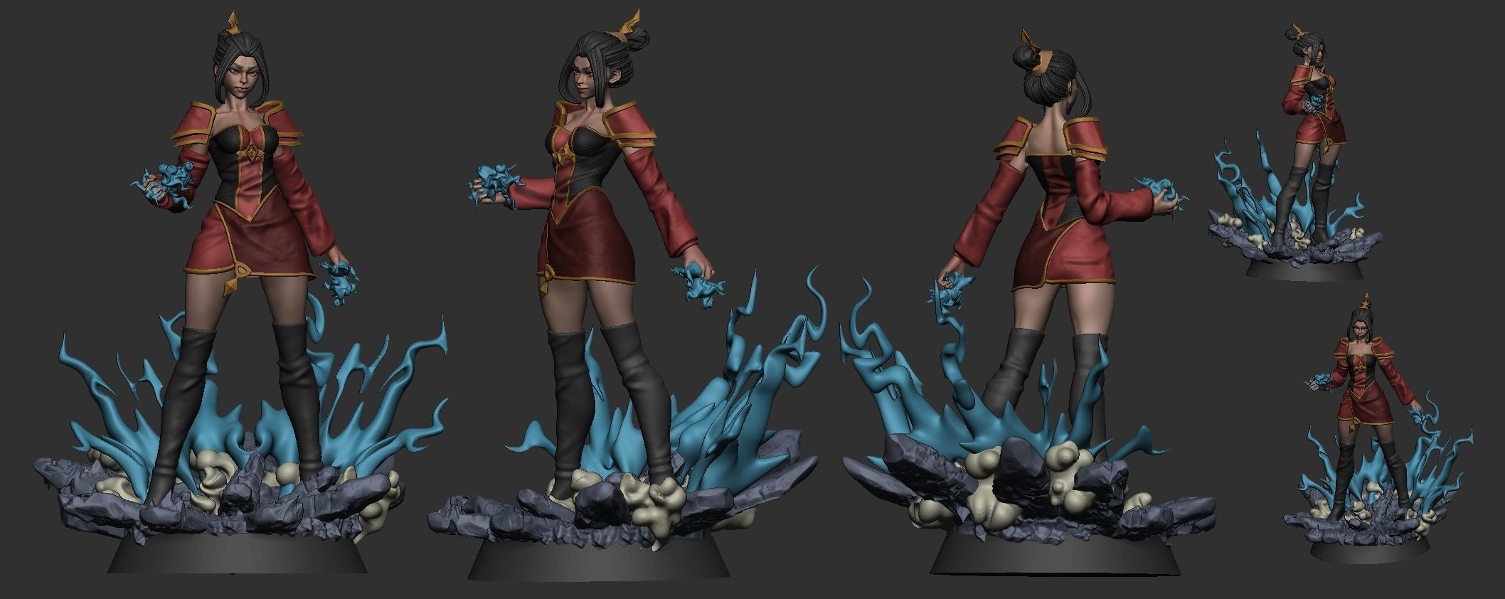 azula for 3Dprint 3D model 3D printable | CGTrader