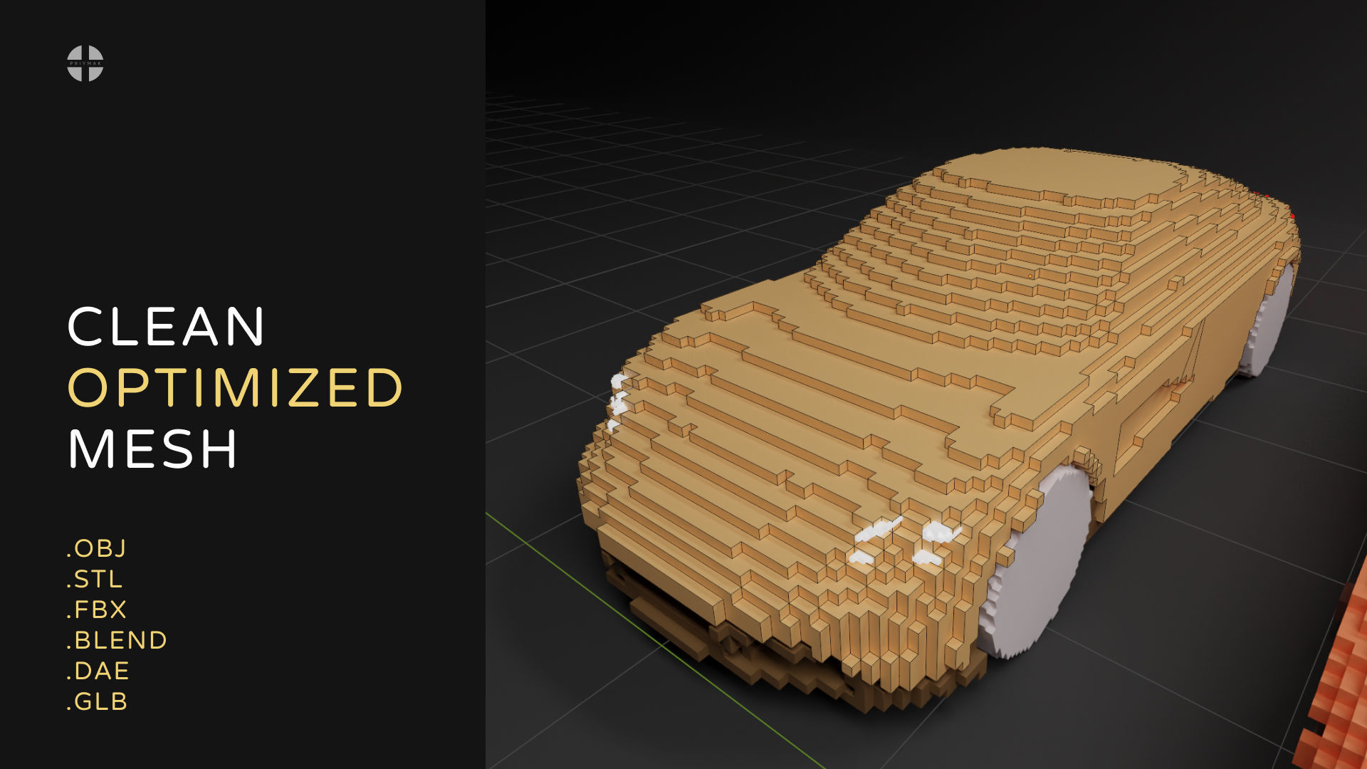 Low-poly VOXEL cars 3D collection 6 formats 3D model | CGTrader