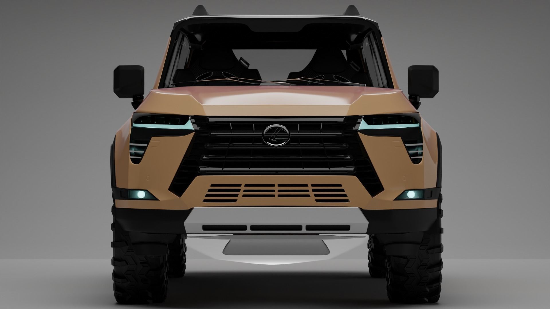 Lexus GX 500 2023 3D model 3D model rigged | CGTrader