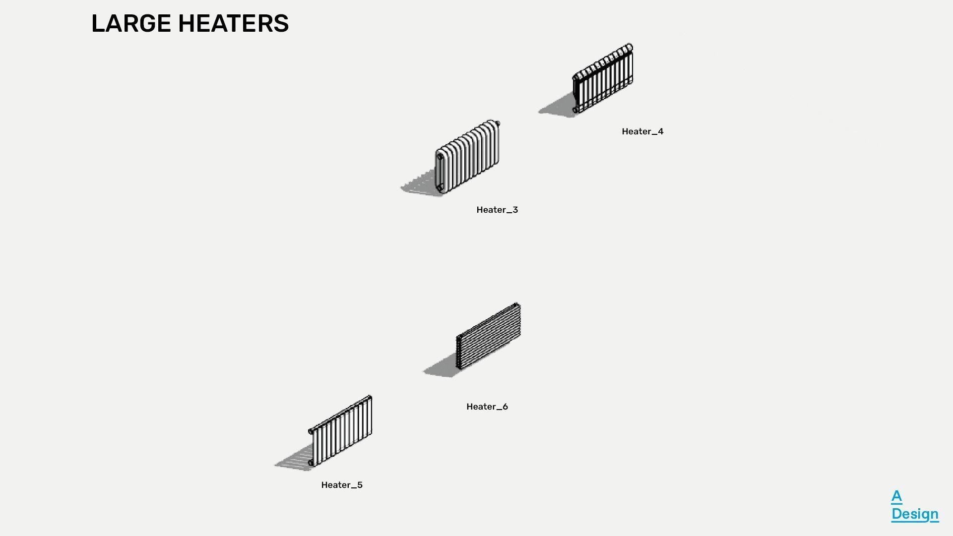 Heating - Pack of revit families 3D model | CGTrader