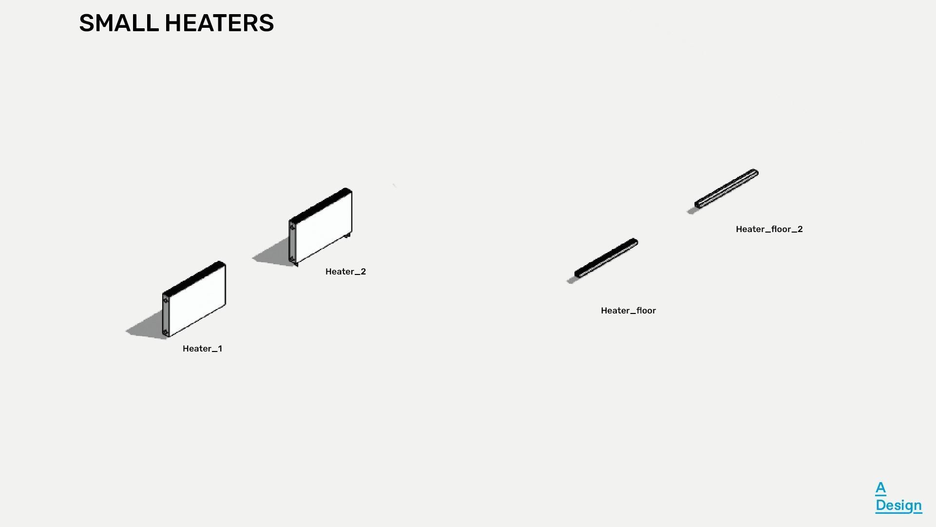 Heating - Pack of revit families 3D model | CGTrader