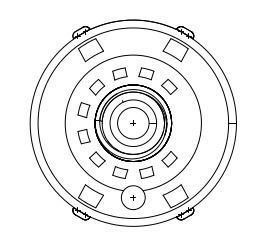 Rotary switch 4 circuits 3 positions 3D model | CGTrader