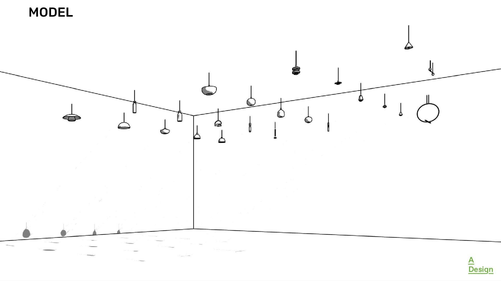 Ceiling lamps - Pack of revit families 3D model | CGTrader