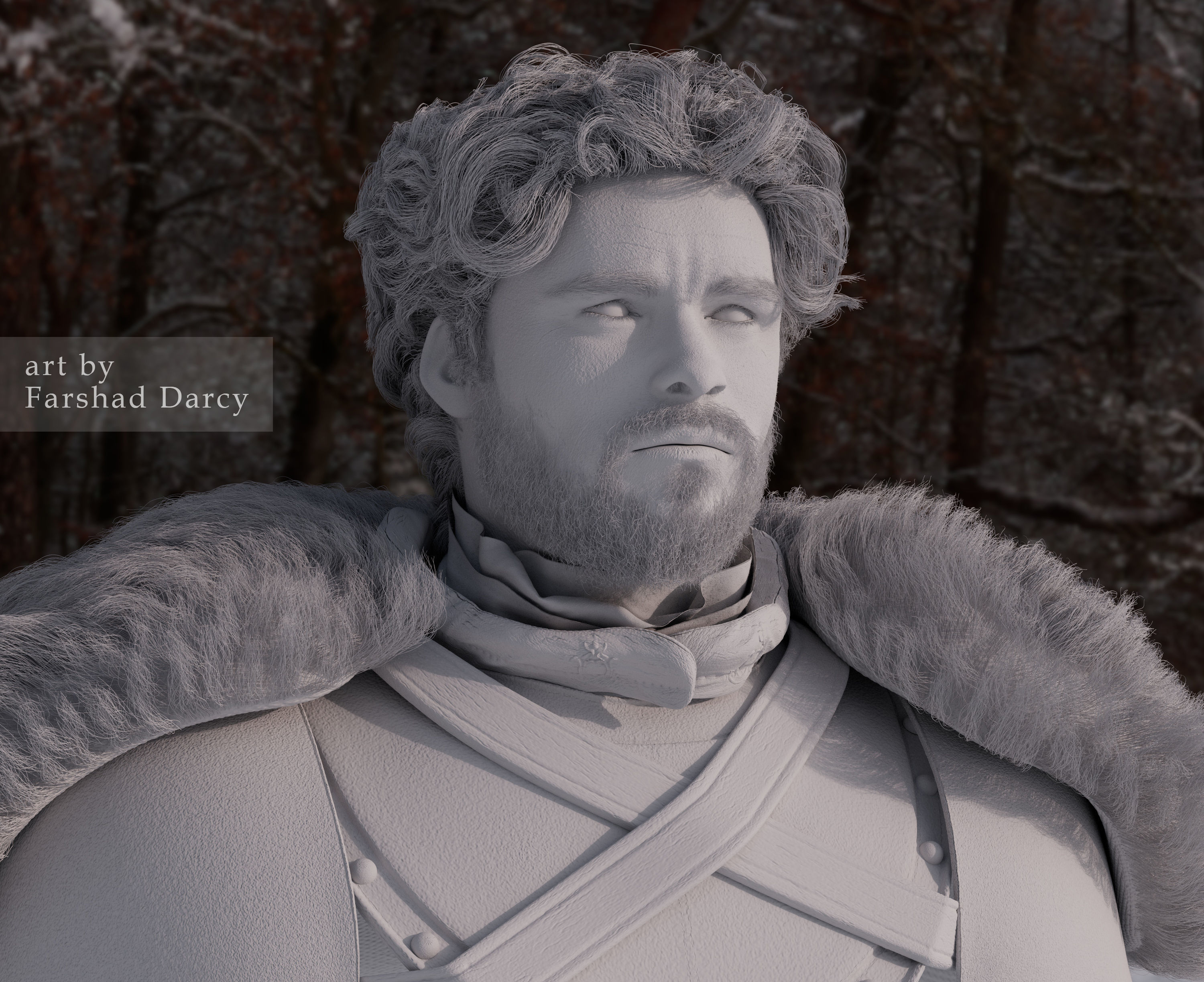Robb Stark 3D model 3D model | CGTrader