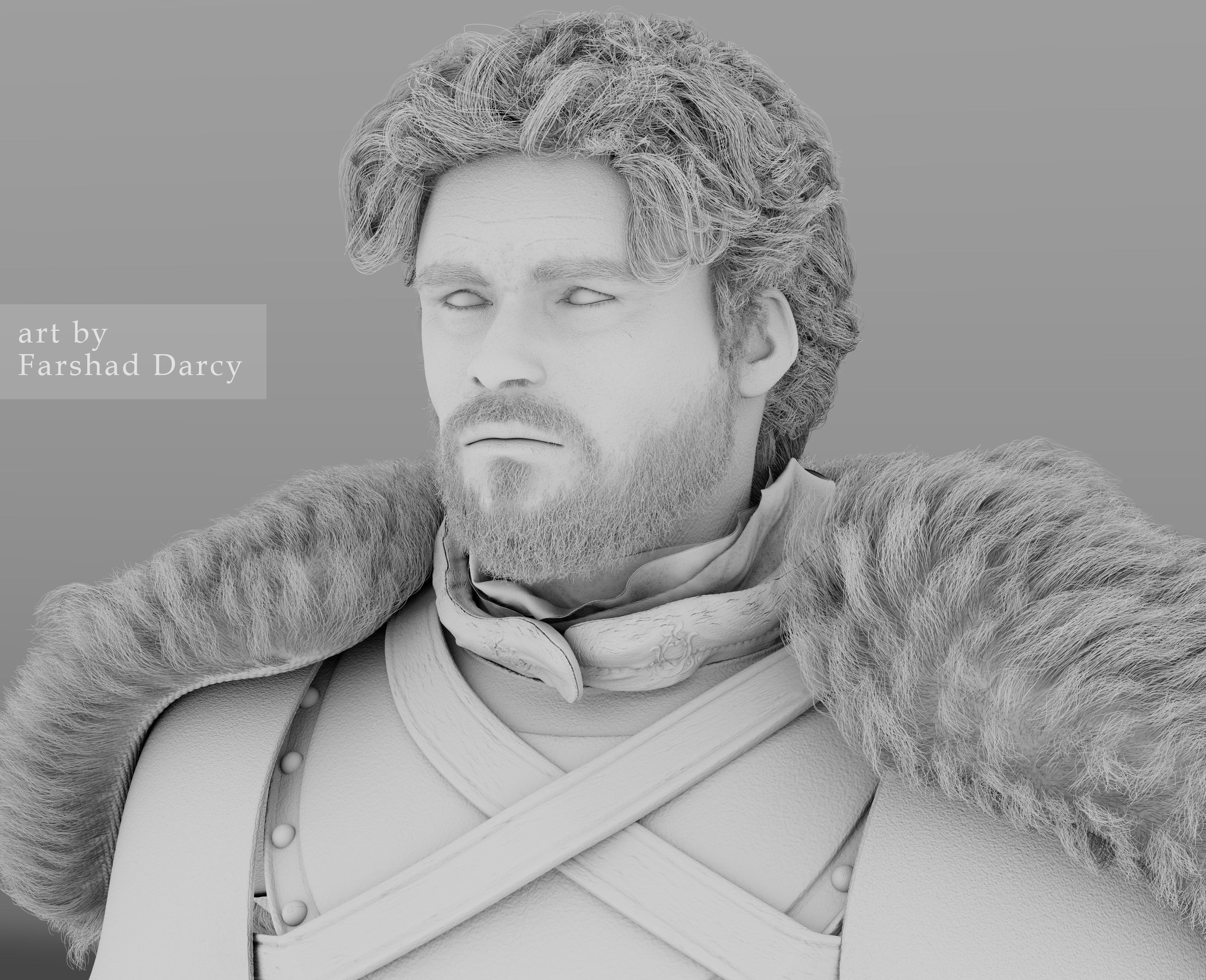 Robb Stark 3D model 3D model | CGTrader