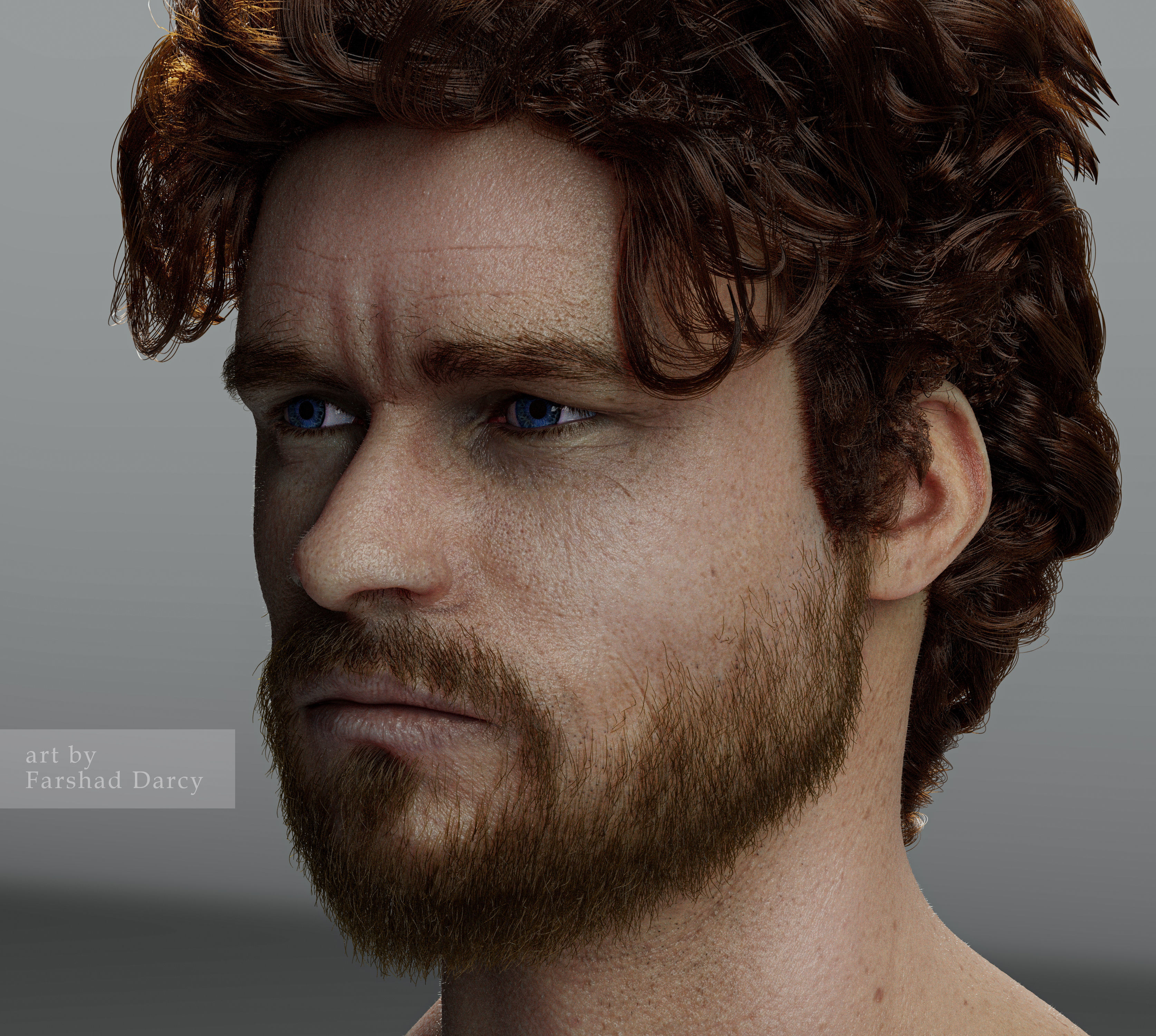 Robb Stark 3D model 3D model | CGTrader