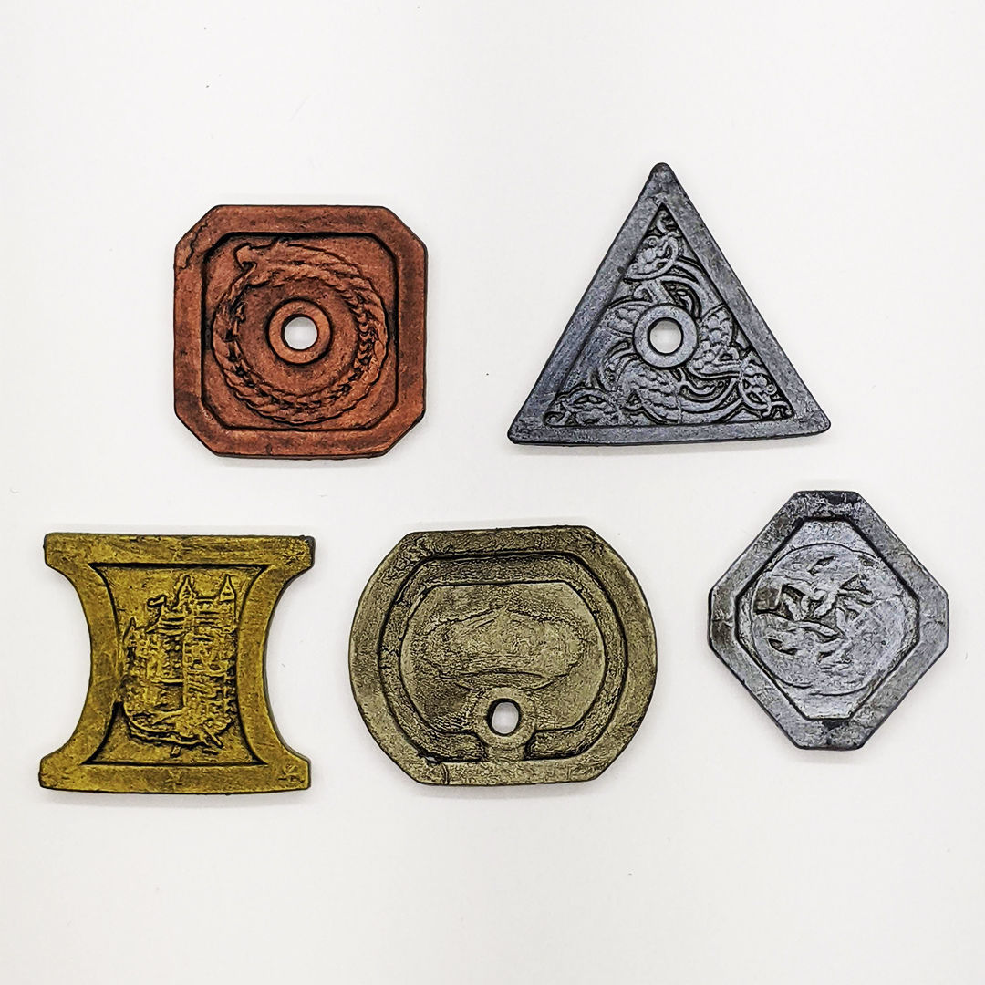 DnD Coins 3D model 3D printable | CGTrader