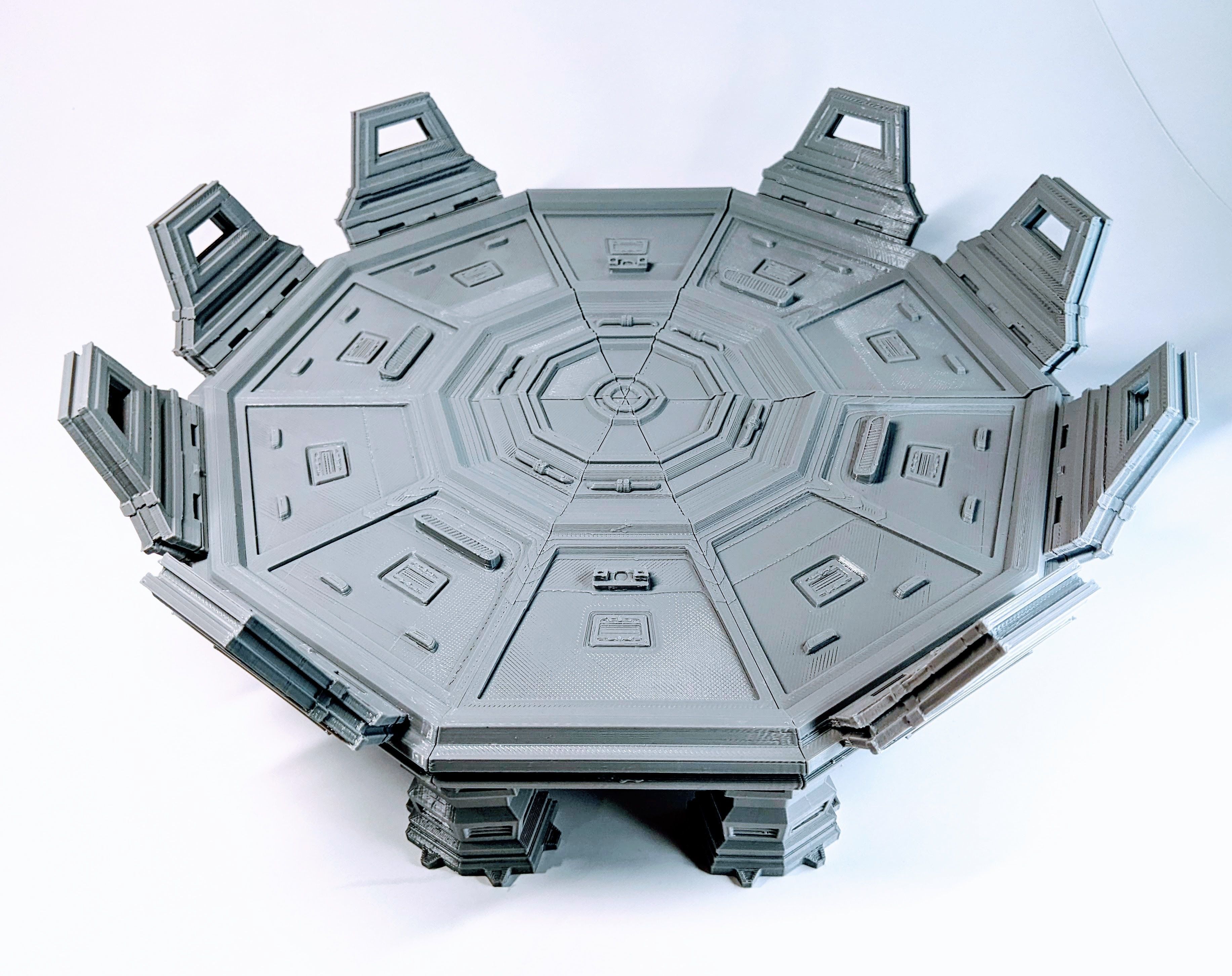 Aerospace Aegis Landing Pad 3D model 3D printable | CGTrader