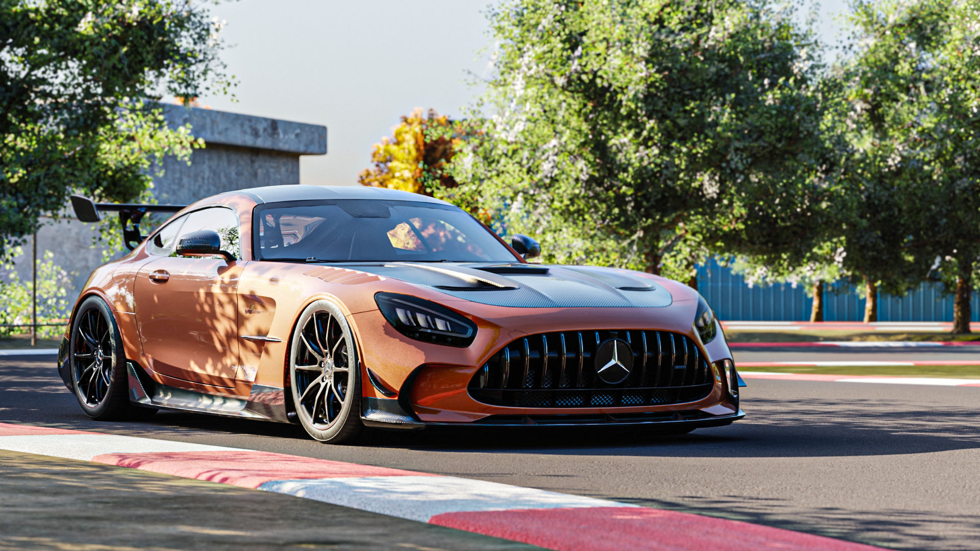 3D model Realistic Race Track VR / AR / low-poly | CGTrader