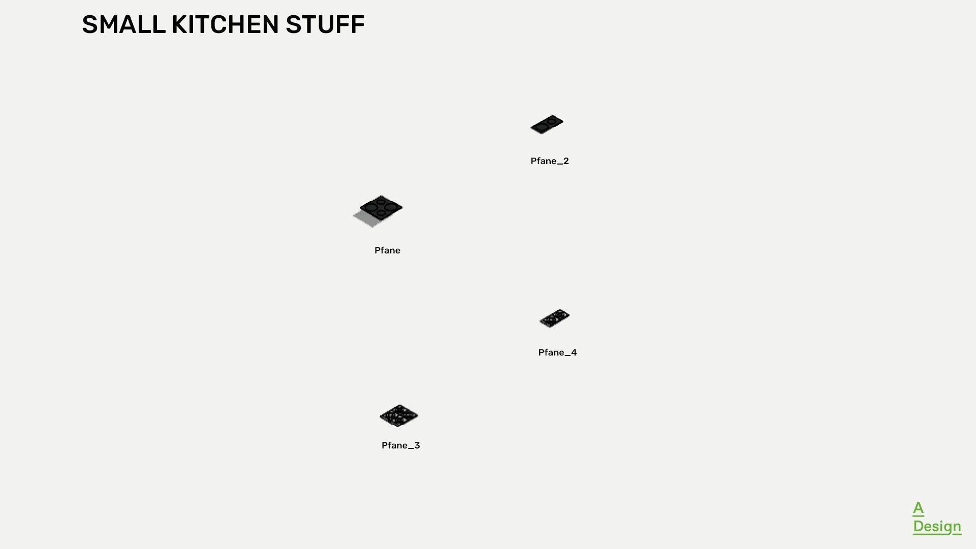 Kitchen equipment - Pack of revit families 3D model | CGTrader