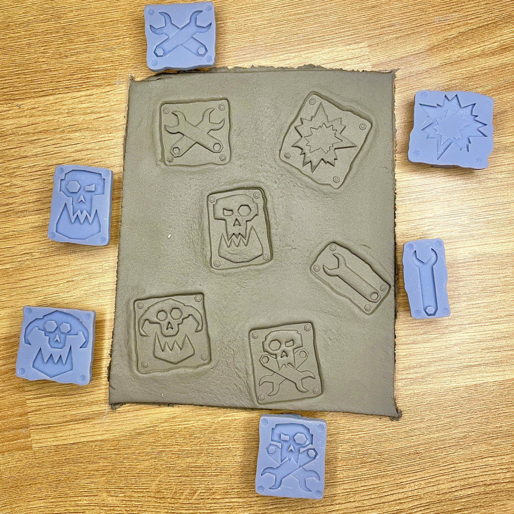 Orc Symbol Panels and Stamps 3D model 3D printable | CGTrader