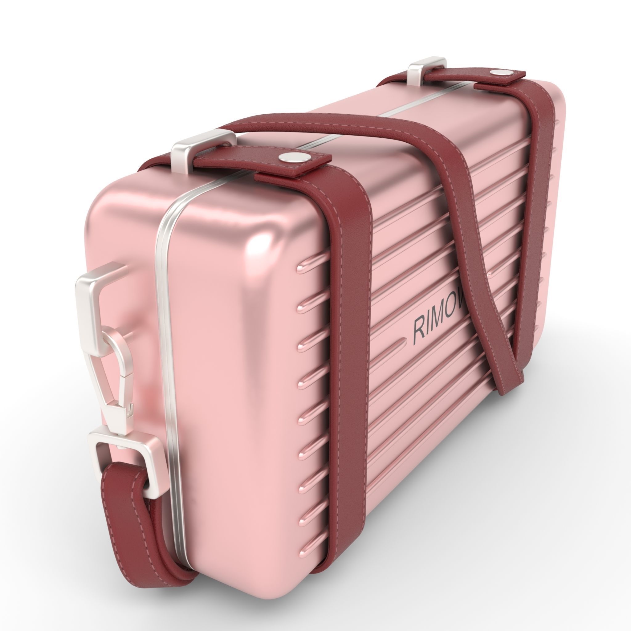 Dior x RIMOWA Personal Clutch On Strap 3D model | CGTrader