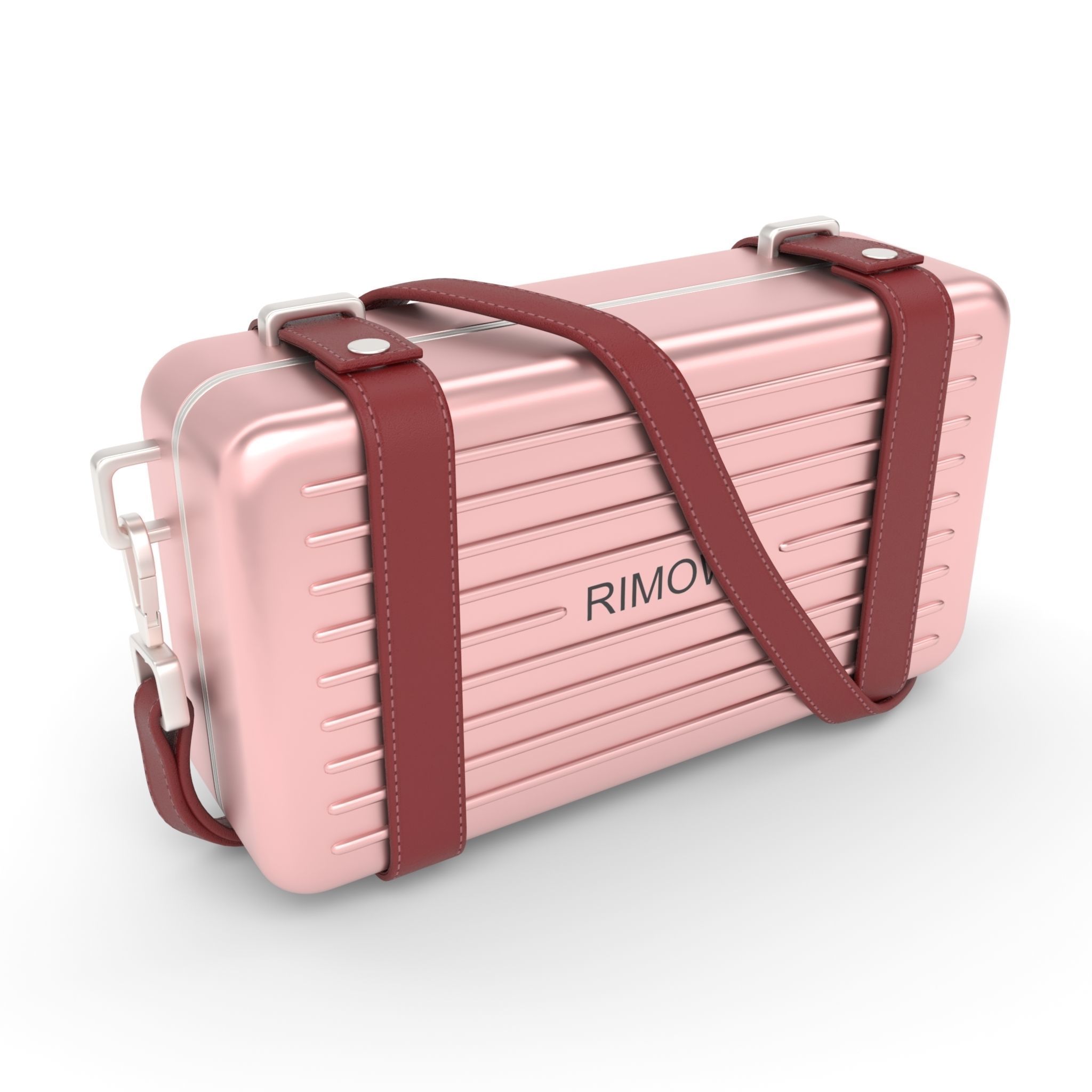 Dior x RIMOWA Personal Clutch On Strap 3D model | CGTrader
