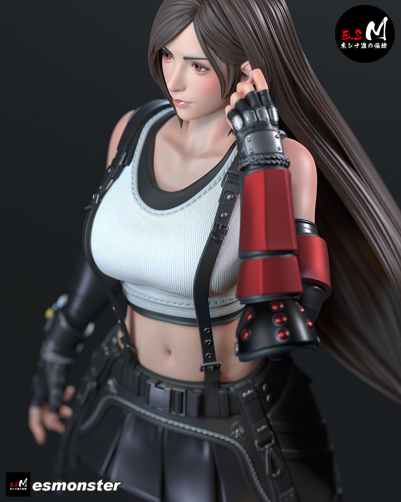 Tifa CHARACTER BY ESM 3D model 3D printable | CGTrader