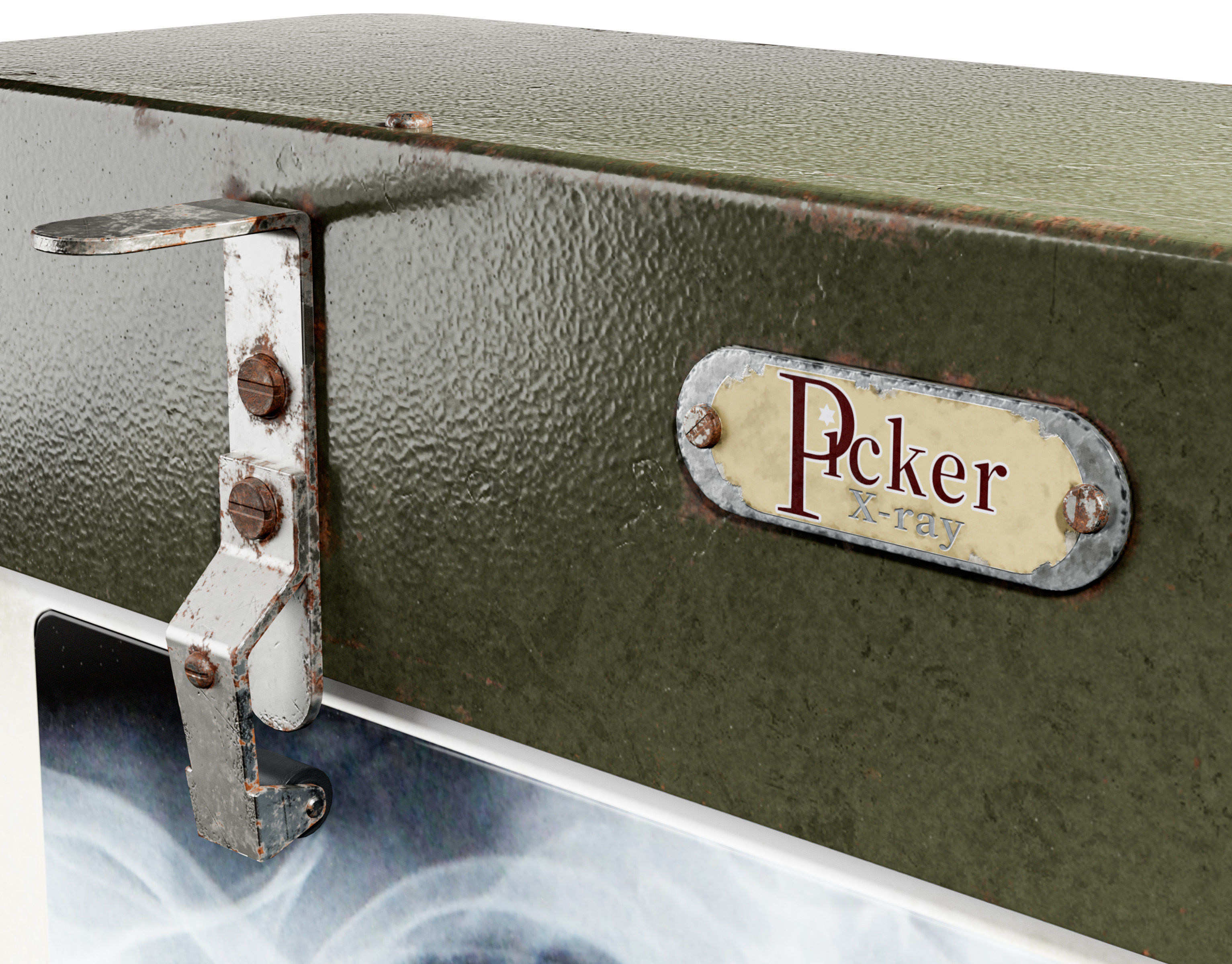 3D model Vintage Radiography Lightbox By Picker VR / AR / low-poly ...