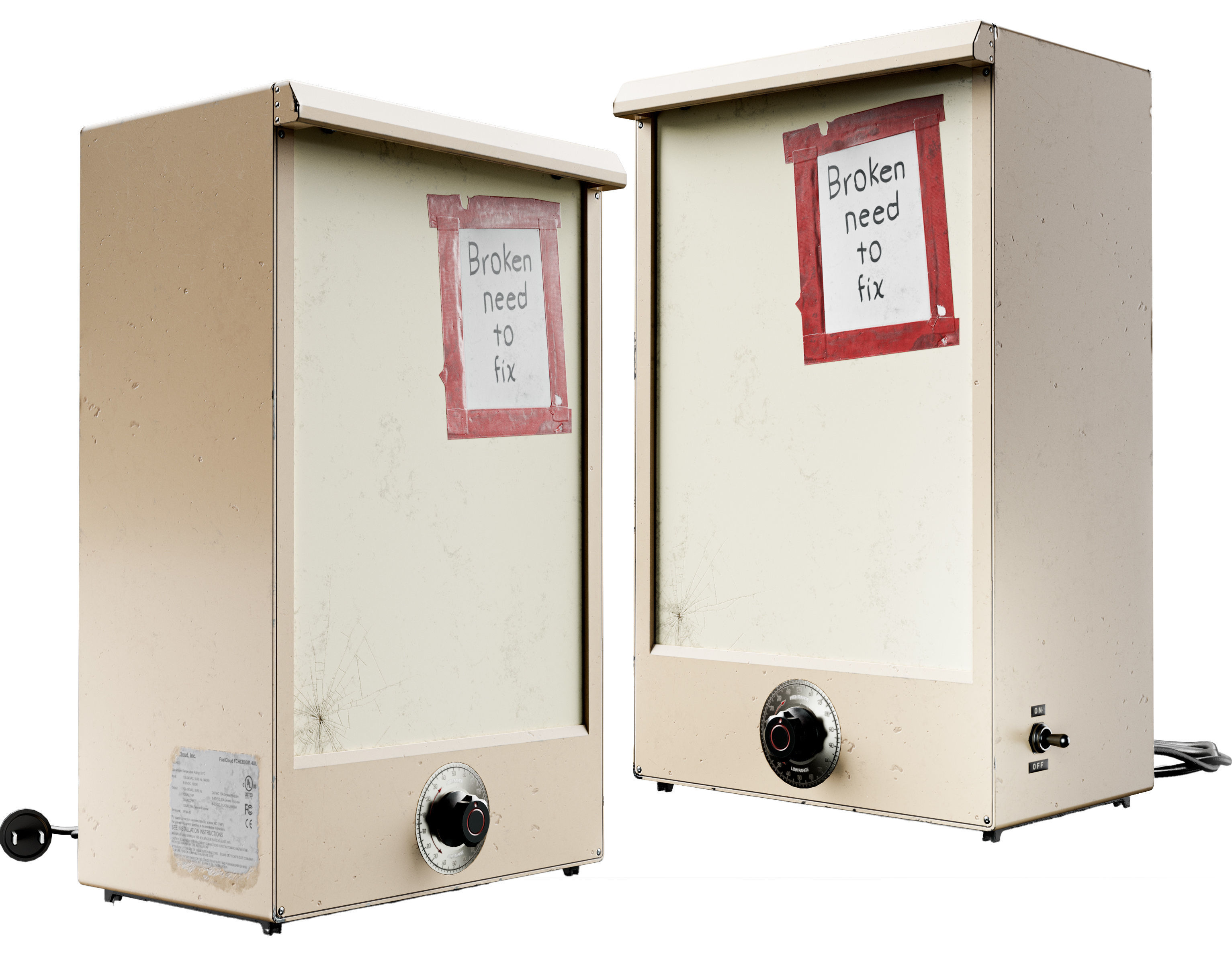 3D model Vintage Radiography Lightbox By Picker VR / AR / low-poly ...