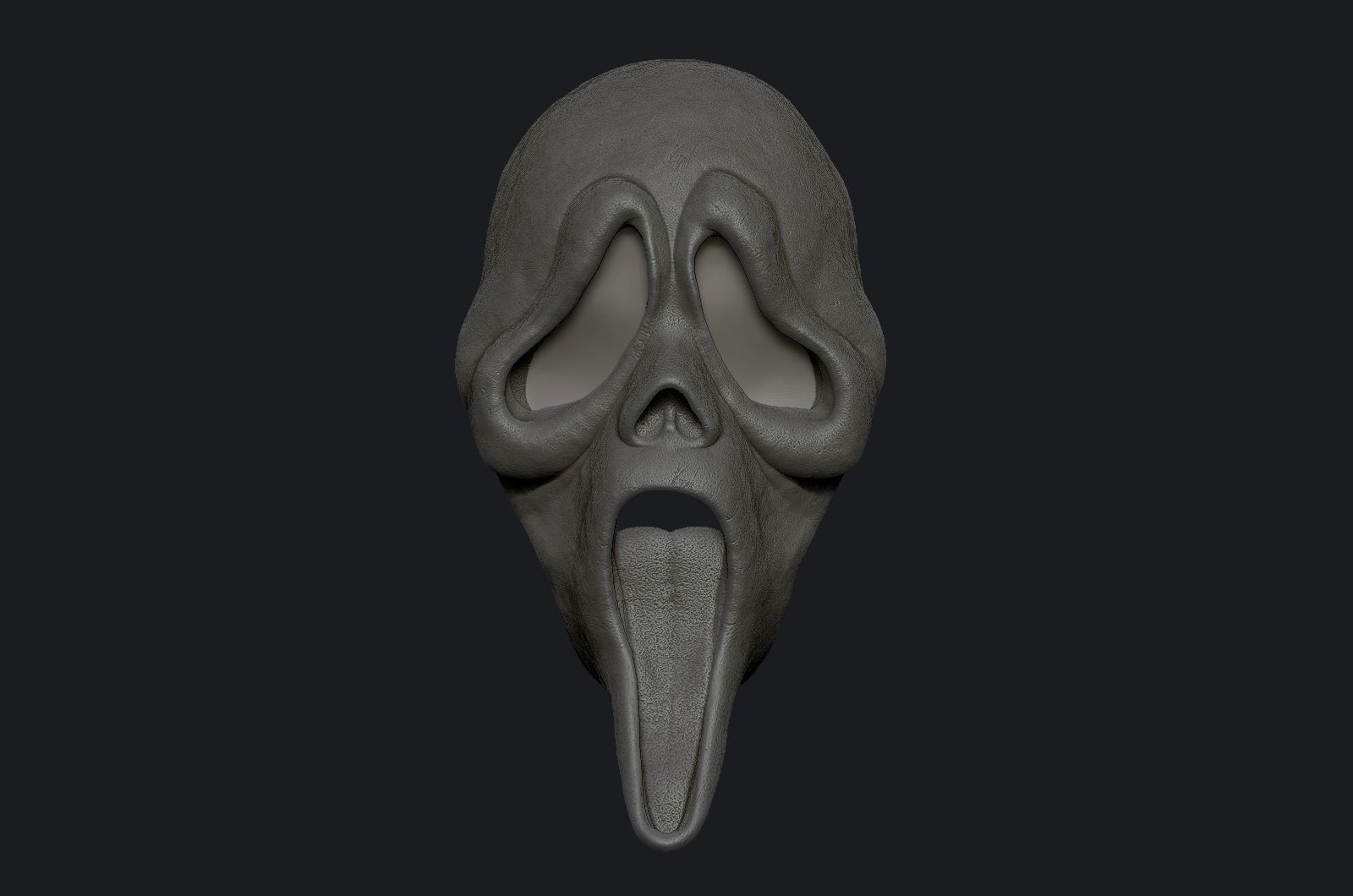 Scream Mask high model PBR materail 3D model | CGTrader