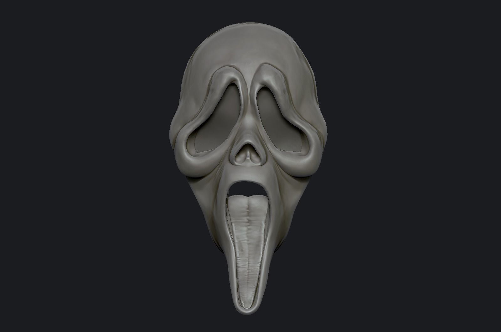 Scream Mask high model PBR materail 3D model | CGTrader