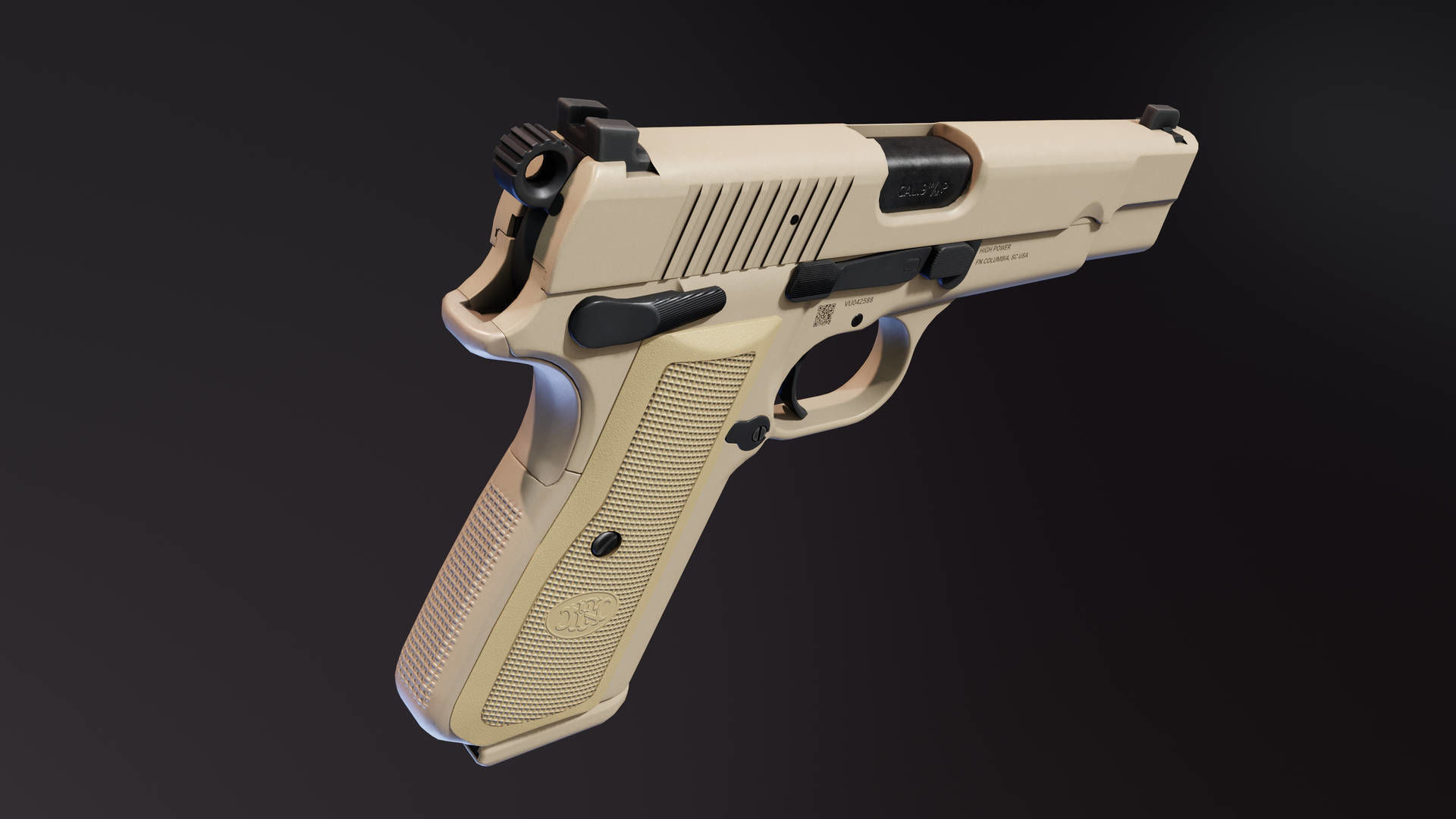 3D model FN High Power 2022 VR / AR / low-poly | CGTrader