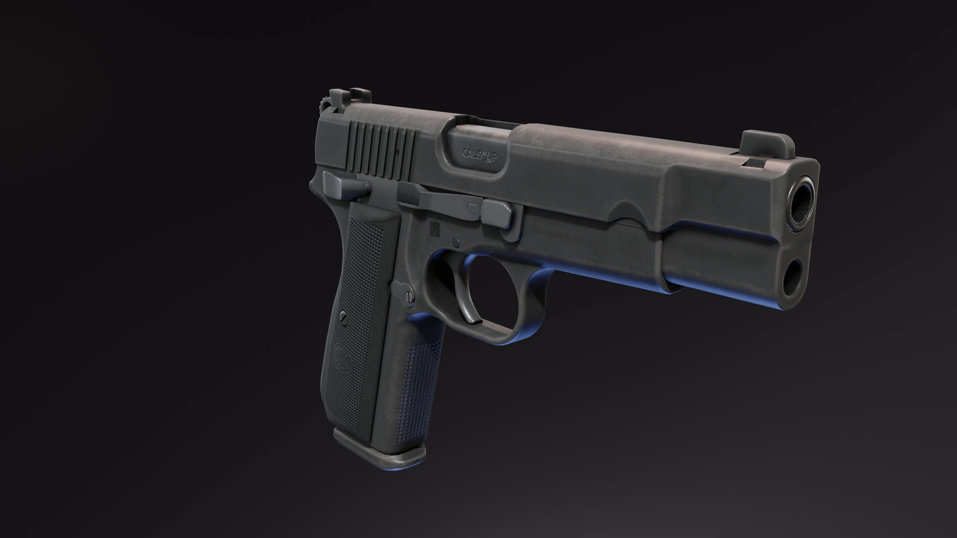 3D model FN High Power 2022 VR / AR / low-poly | CGTrader
