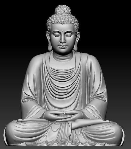 Beautiful Buddha 3D model | CGTrader