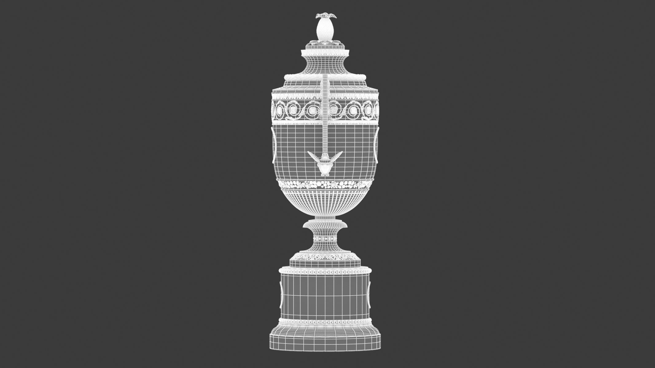 Wimbledon Cup Trophy 3D model | CGTrader