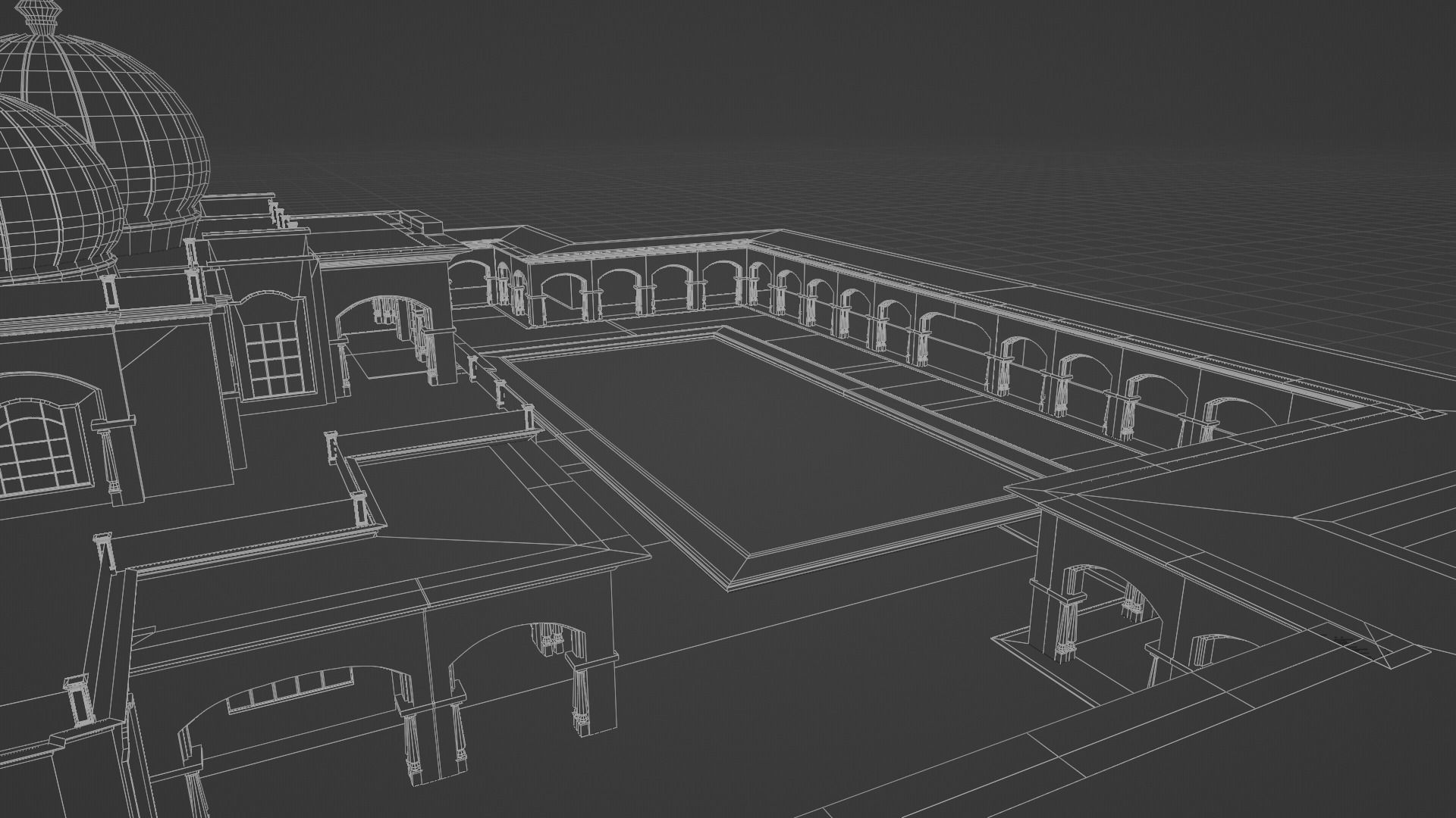 3D model Serenity of the Sikh Gurudwara VR / AR / low-poly | CGTrader