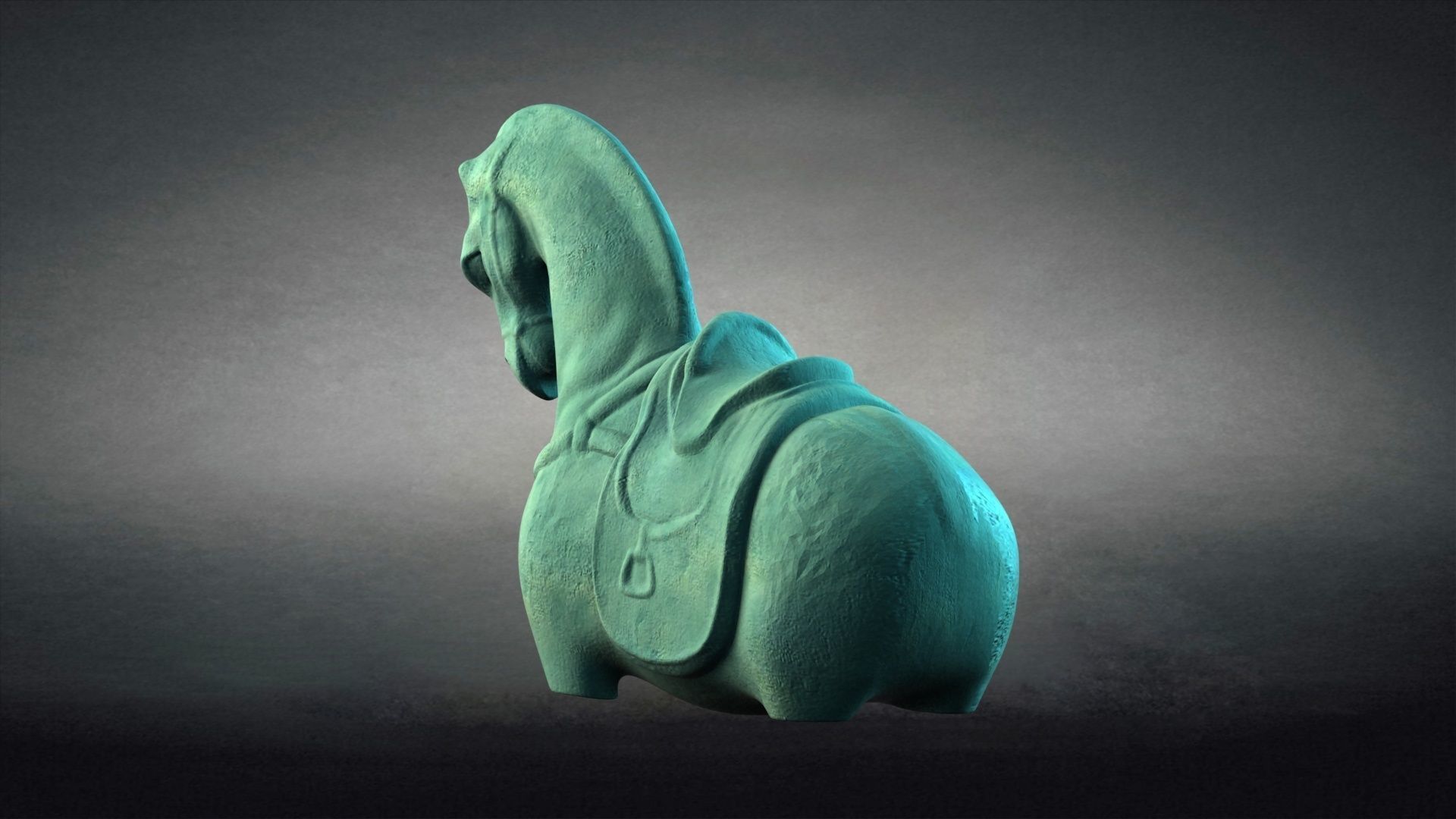 Ancient Cultural Relics stone carvings decorative museum 3D model ...