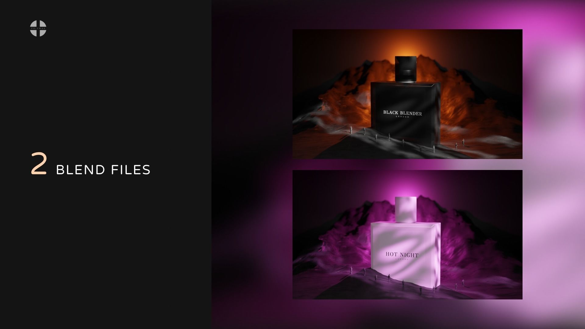 Perfume scene Blender 3D Product presentation 3D model | CGTrader