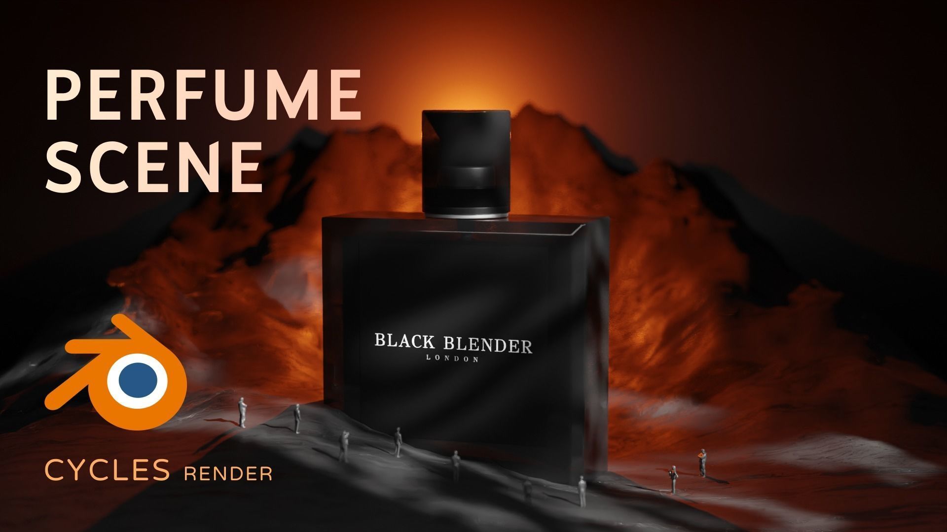 Perfume scene Blender 3D Product presentation 3D model | CGTrader