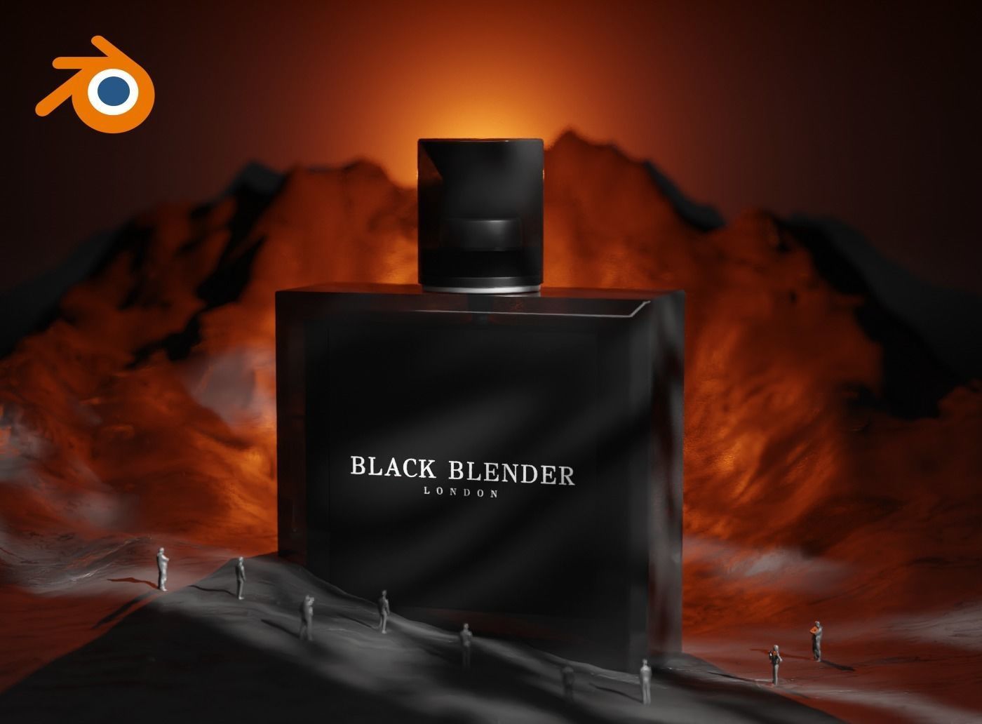 Perfume scene Blender 3D Product presentation 3D model | CGTrader