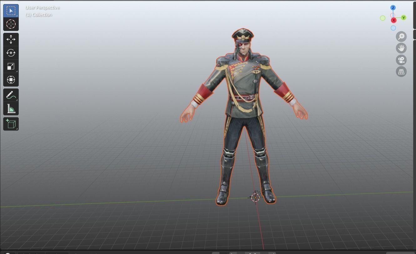 German Terminator 3D model | CGTrader