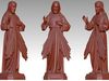 Jesus Christ - Devine Mercy 3D model 3D printable | CGTrader