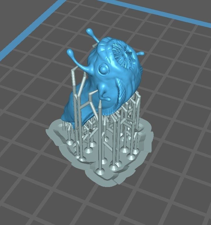 Slug Miniature 3D model 3D printable | CGTrader
