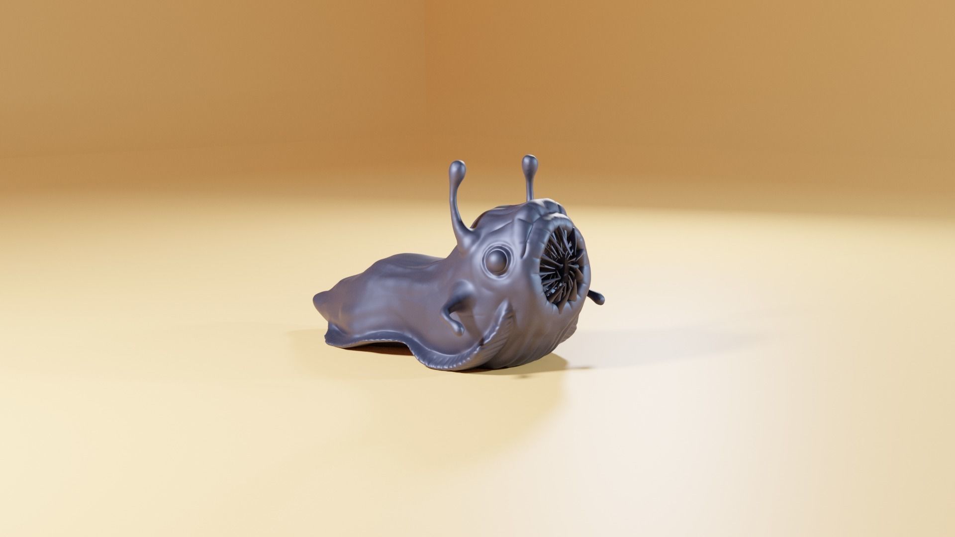 Slug Miniature 3D model 3D printable | CGTrader
