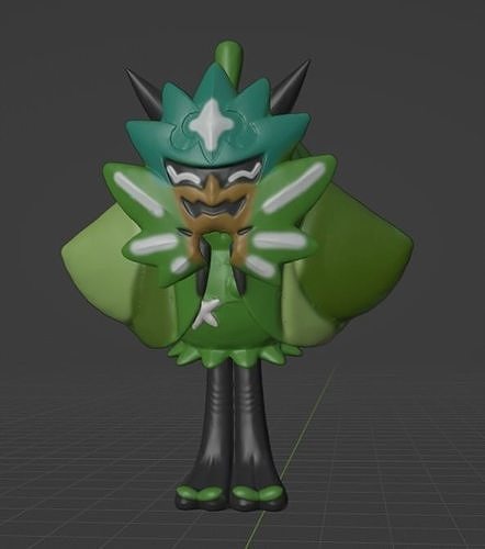 ogerpon 3D model 3D printable | CGTrader