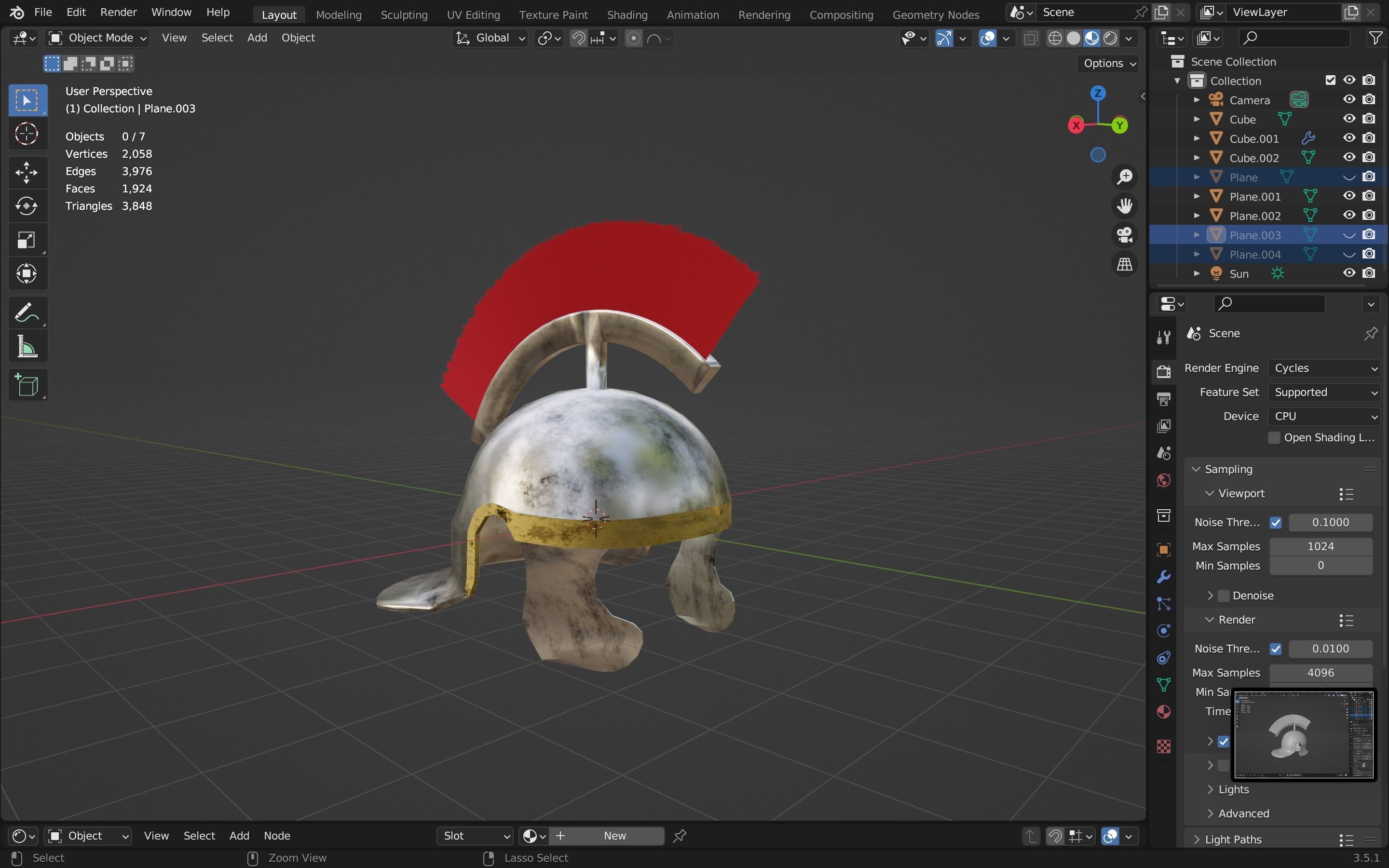 ancient roman helmet free VR / AR / low-poly 3D model | CGTrader