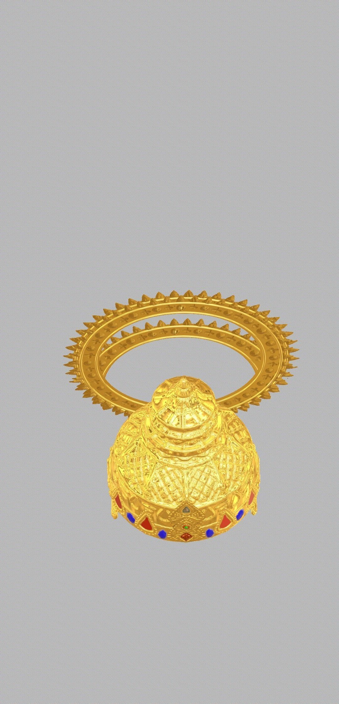 Indian Crown 3d Model 3D model | CGTrader