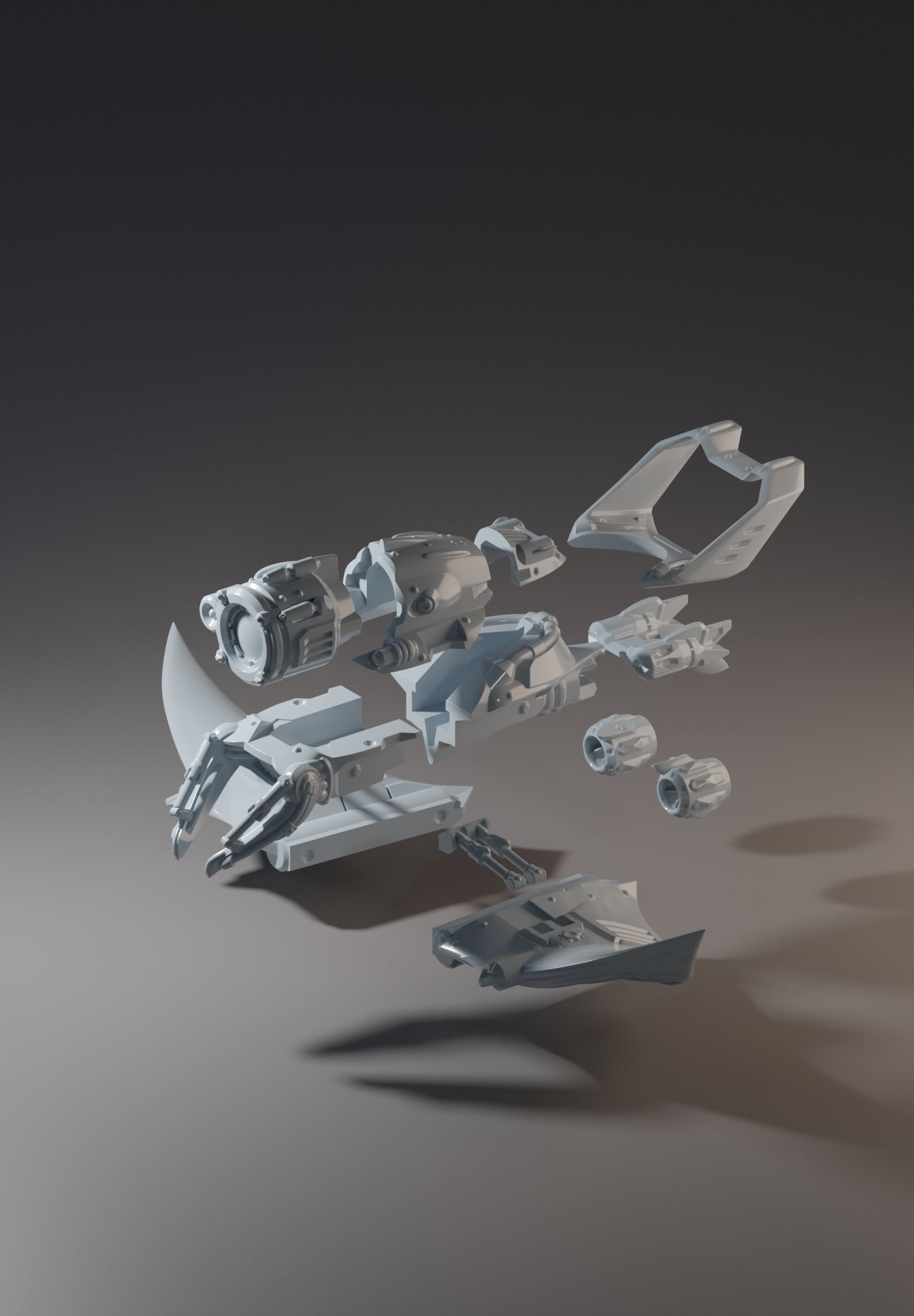 Camera bots 3D model 3D printable | CGTrader