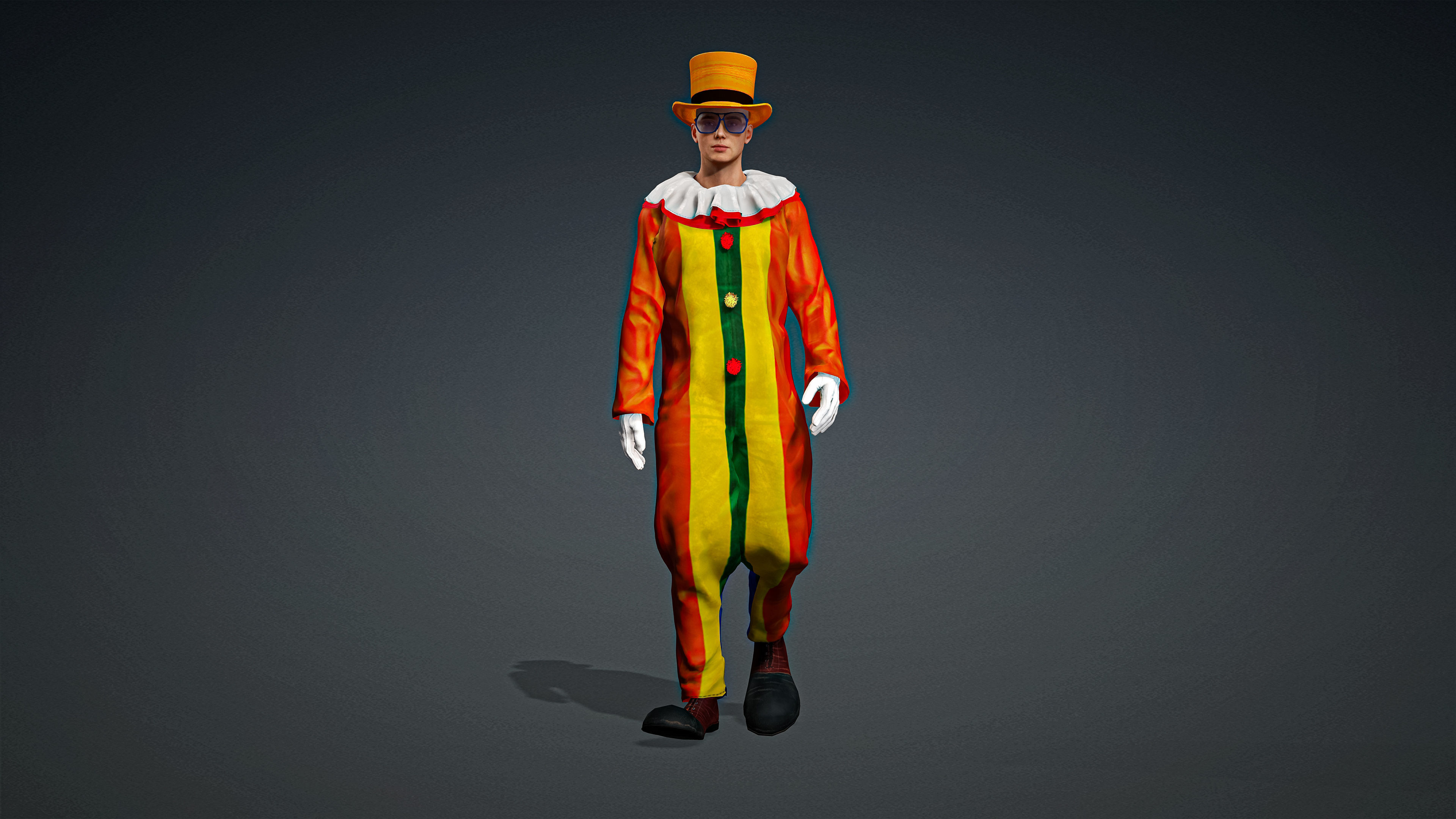 3D model High Quality Realistic Male Clown VR / AR / low-poly | CGTrader