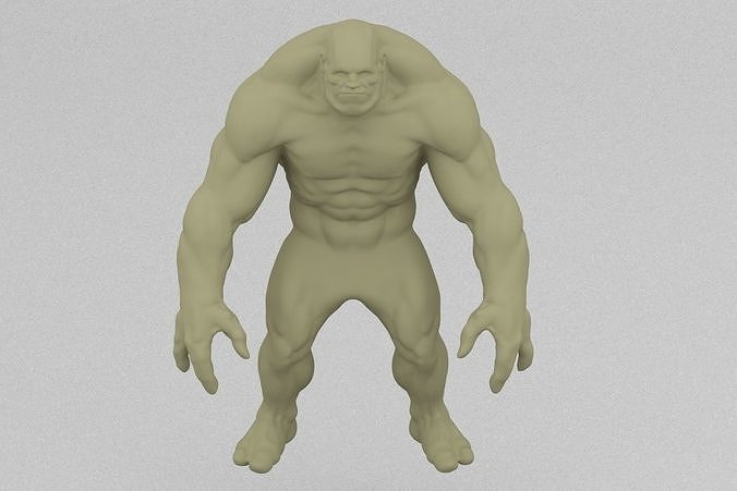 Monster 3D model 3D printable | CGTrader