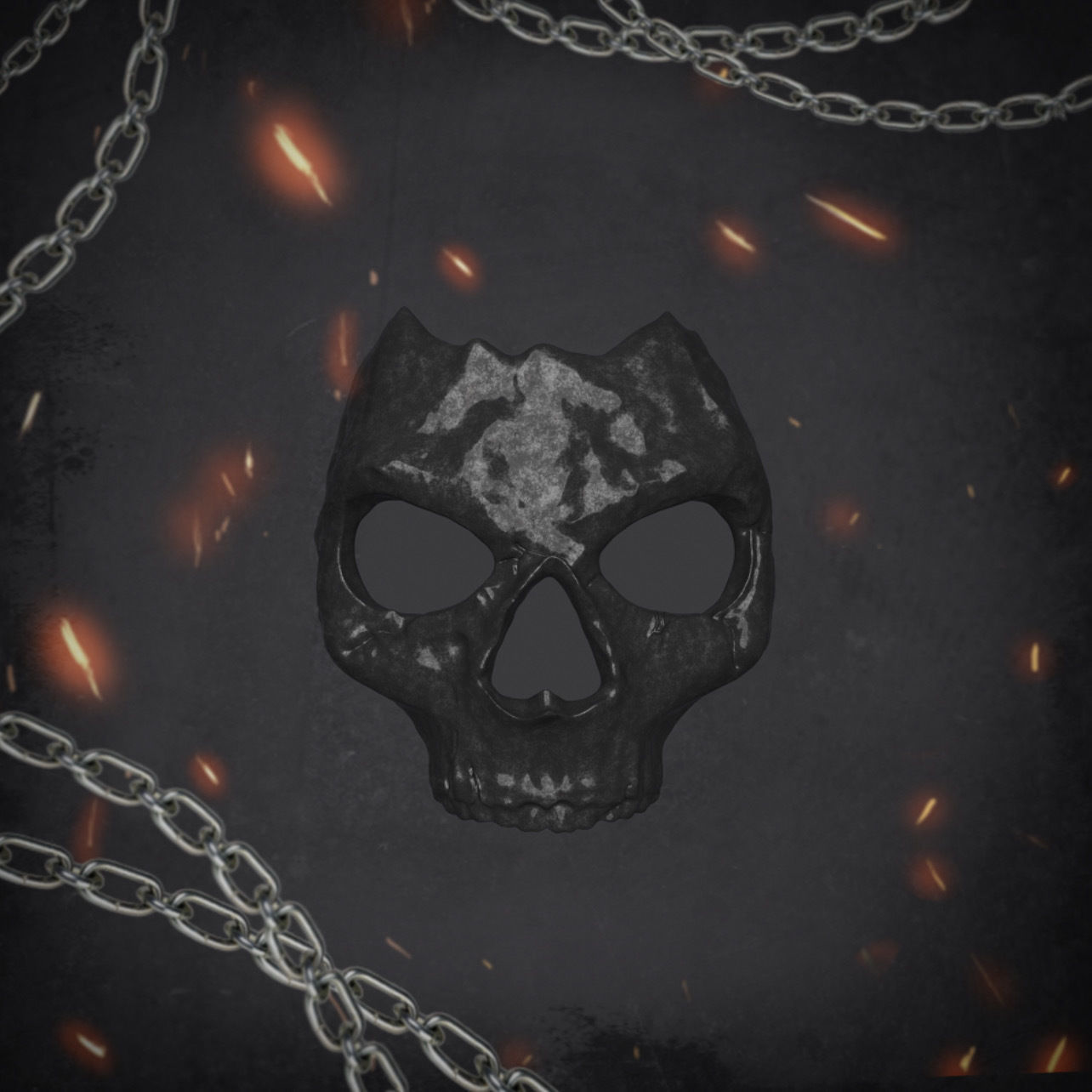 Call of Duty Mace Operator mask Ghost Mask 3D model 3D printable | CGTrader