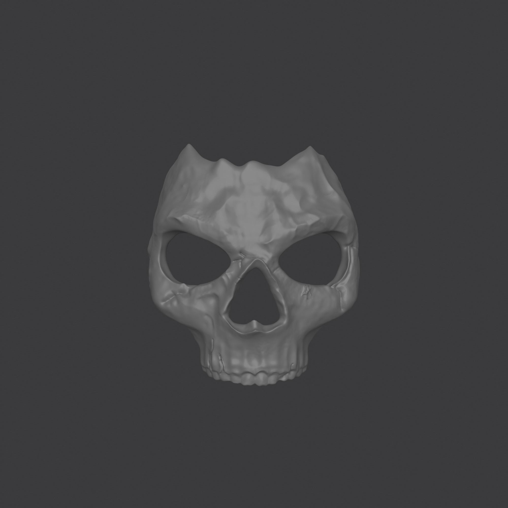 Call of Duty Mace Operator mask Ghost Mask 3D model 3D printable | CGTrader