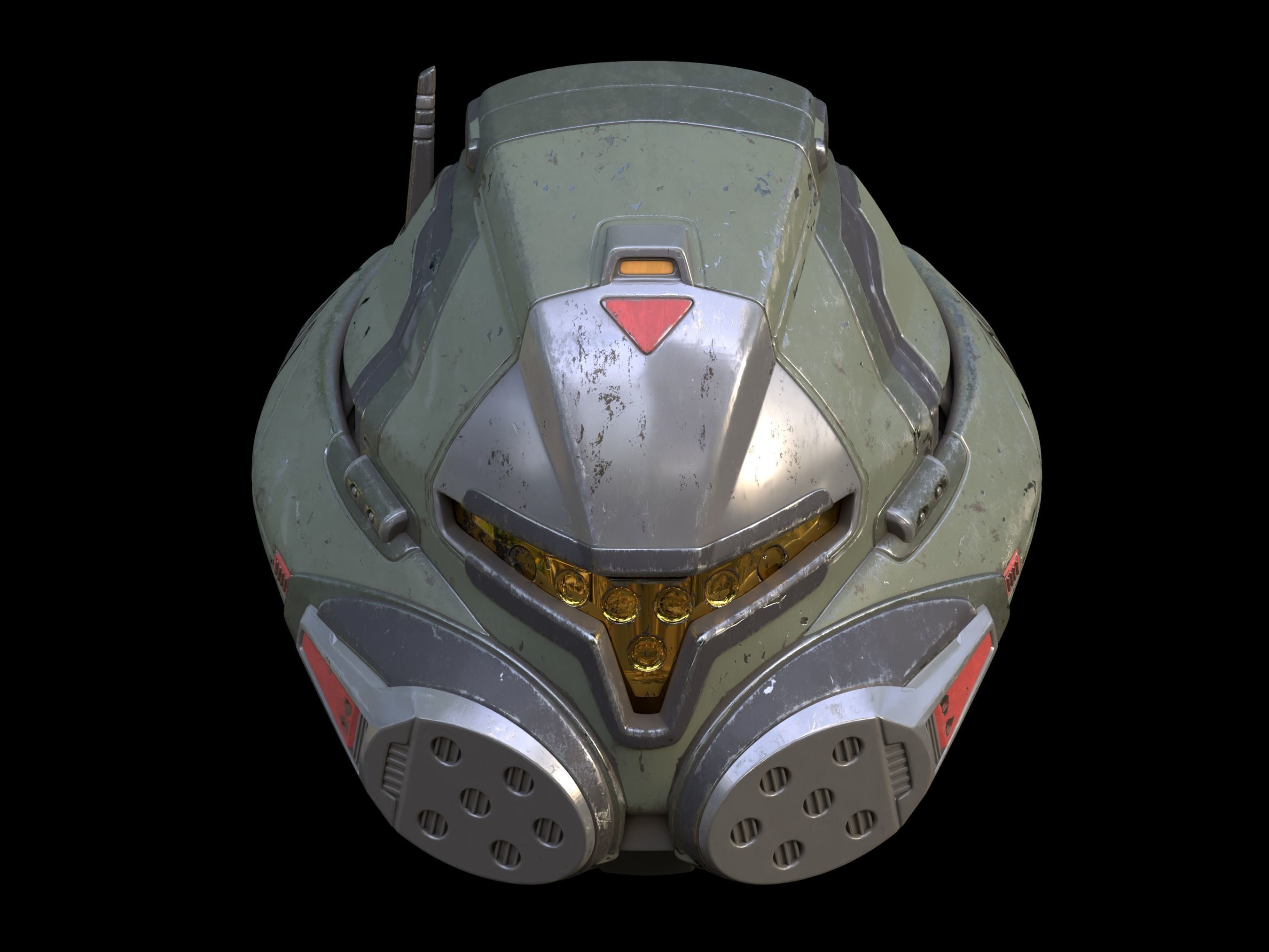 Extender helmet with attachments 3d print file 3D model 3D printable ...